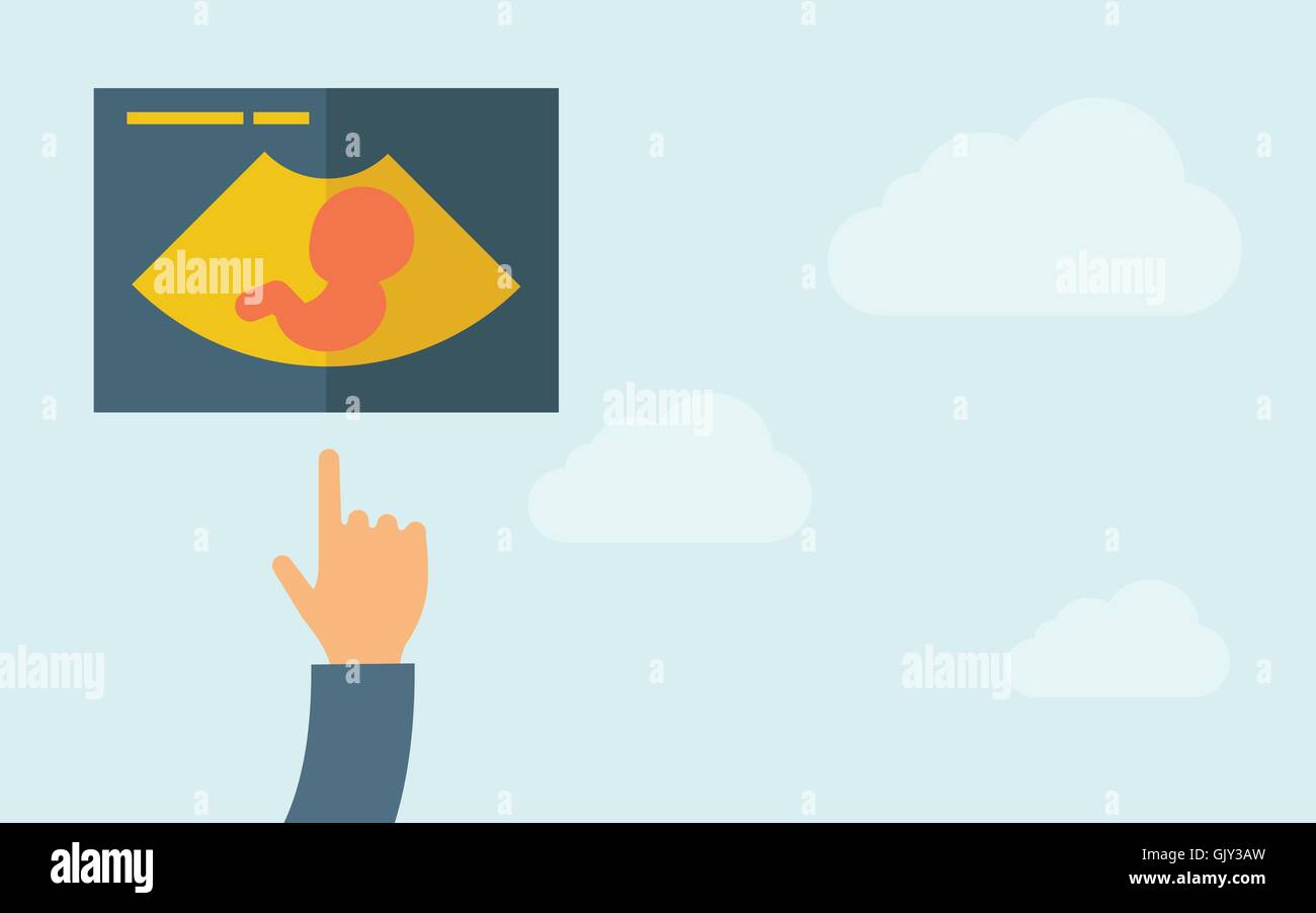 Ultrasound horizontal Stock Vector Images - Alamy