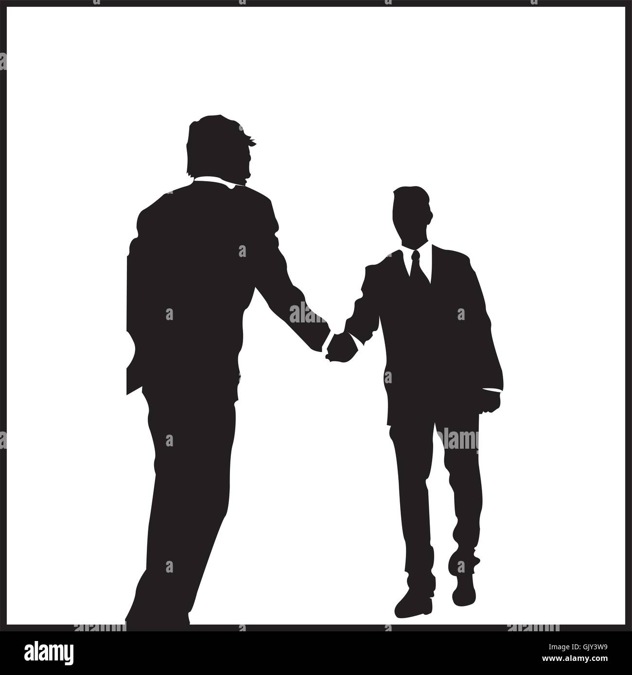 Colleagues meeting people laptop Stock Vector Images - Alamy