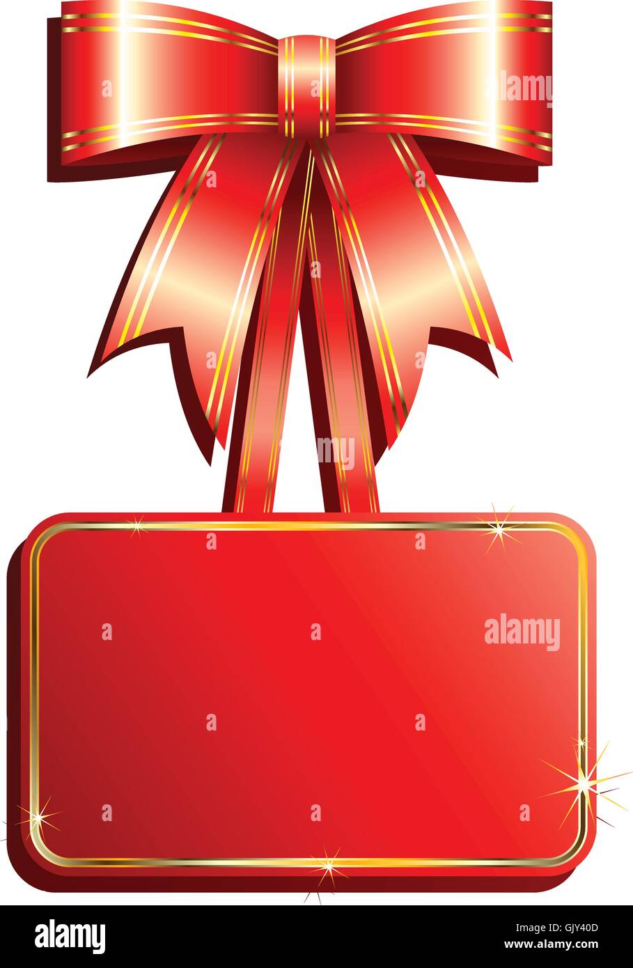 Red gold christmas price Stock Vector Images - Alamy