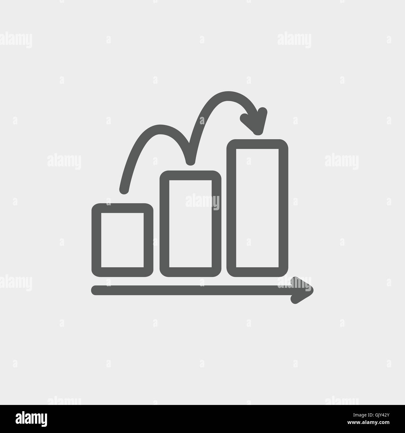 Business sales increase thin line icon Stock Vector Image & Art - Alamy Business sales increase thin line icon Stock Vector Image & Art - Alamy