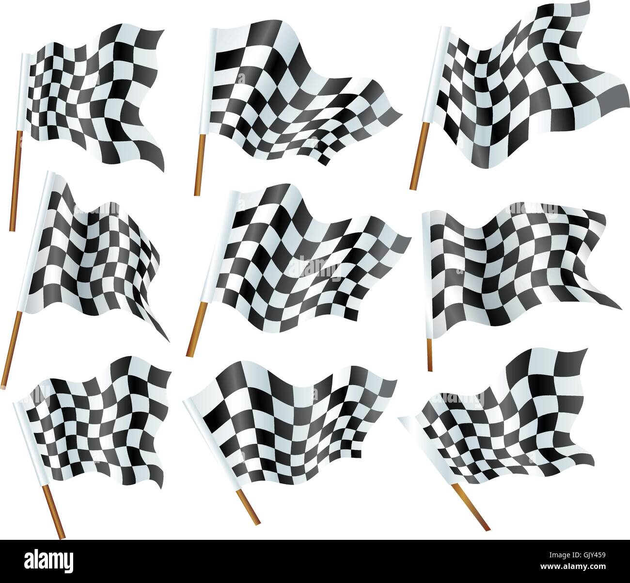 Formula one finish flag hi-res stock photography and images - Alamy