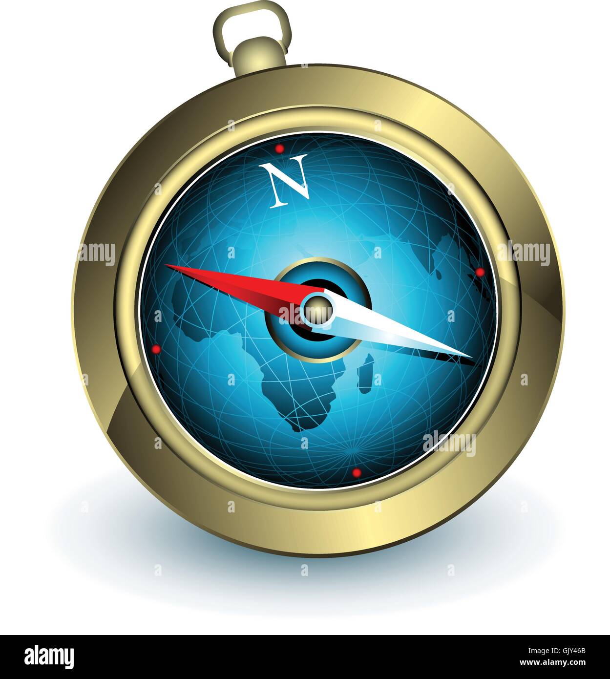 Business compass Stock Vector Images - Alamy