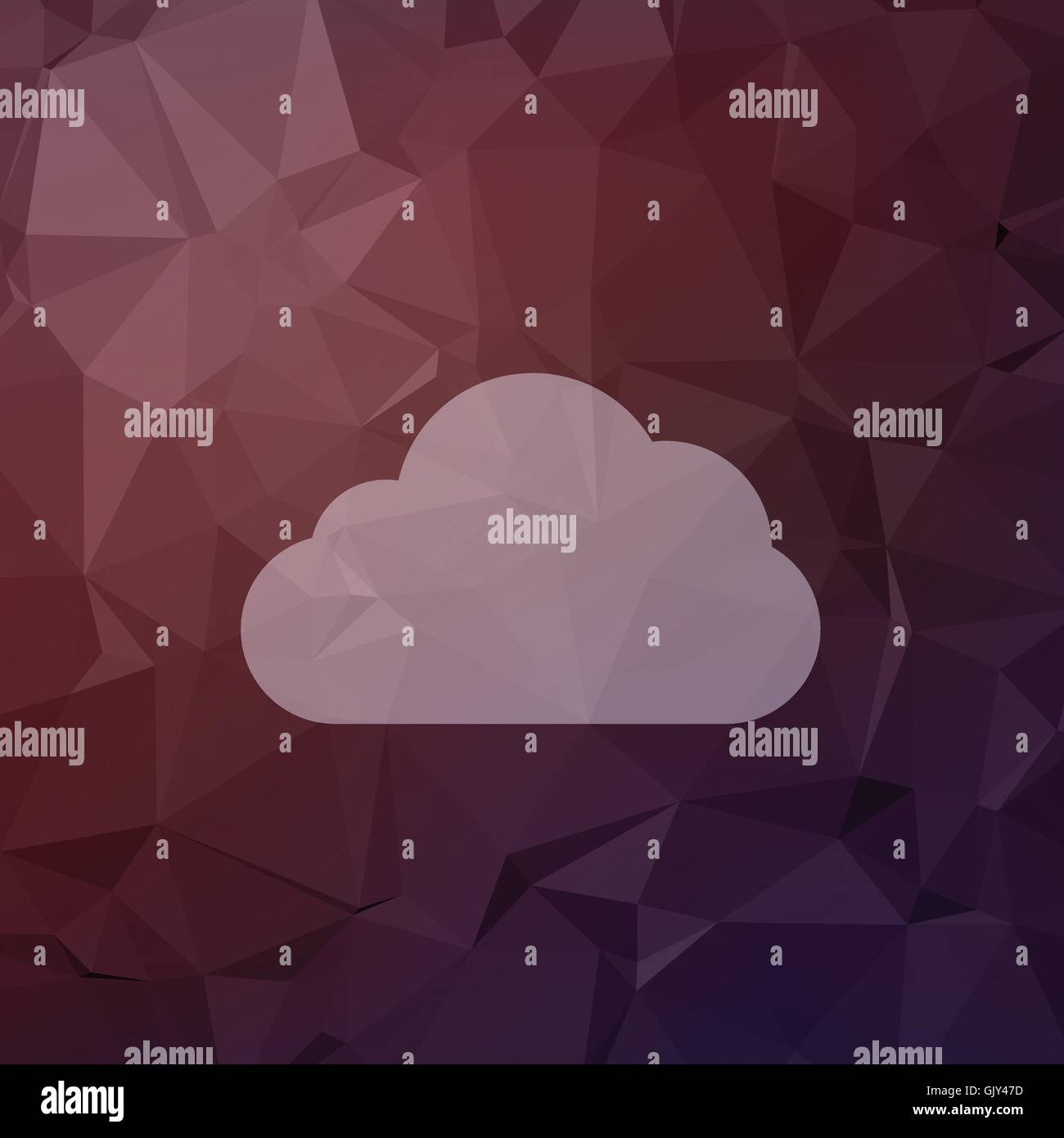 Cloud icon in cartoon Stock Vector Images - Alamy