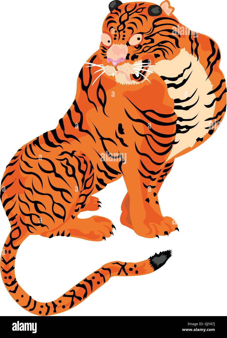 Japanese picture Stock Vector Images - Alamy