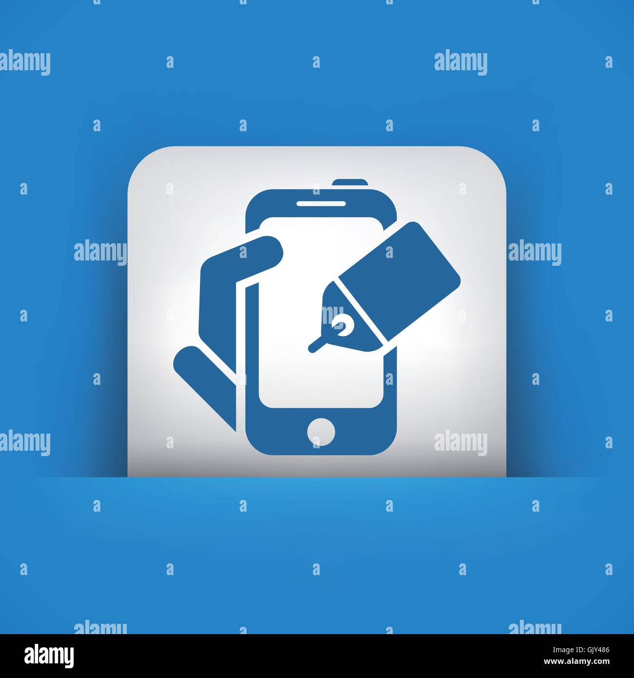 Show phone screen Stock Vector Images - Alamy