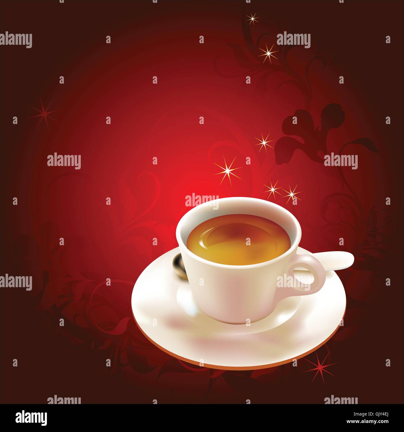 Ceramics coffee Stock Vector Images - Alamy