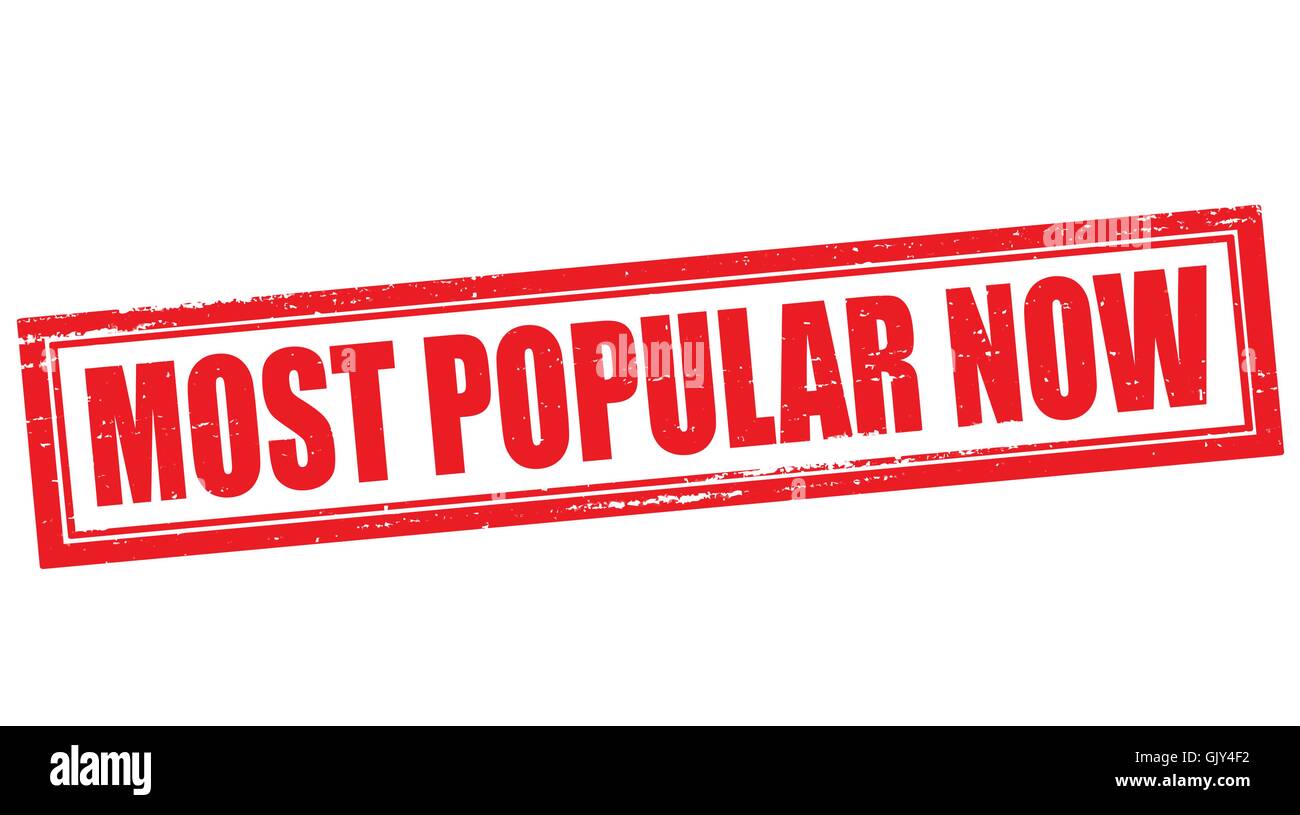 Most popular now Stock Vector Image & Art - Alamy