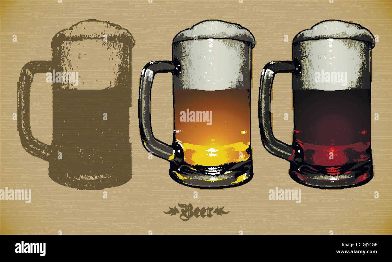 Very cool beer Stock Vector Images - Alamy