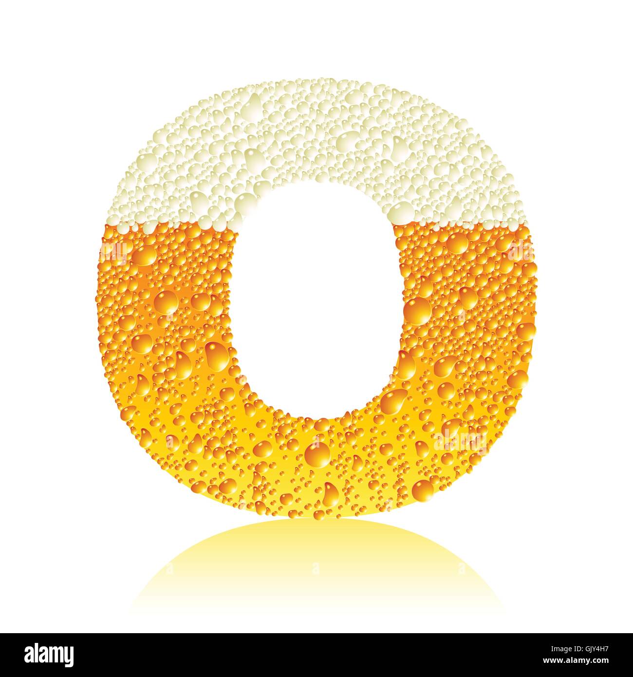 Letter o foam alphabet Cut Out Stock Images & Pictures - Alamy