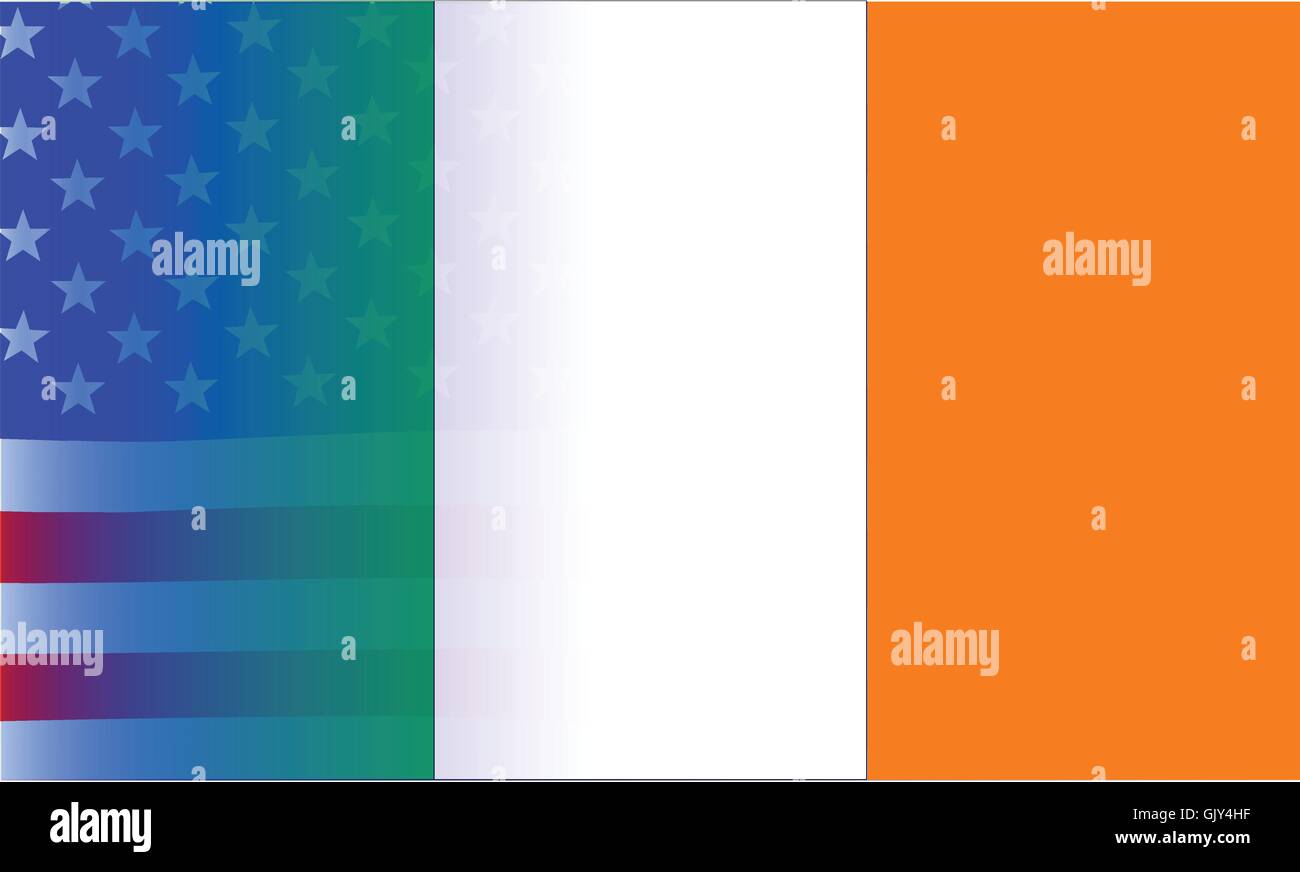 Irish Flag Stars and Stripes Stock Vector Image & Art - Alamy