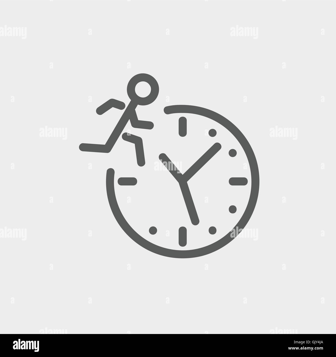 Running of time Black and White Stock Photos & Images - Alamy