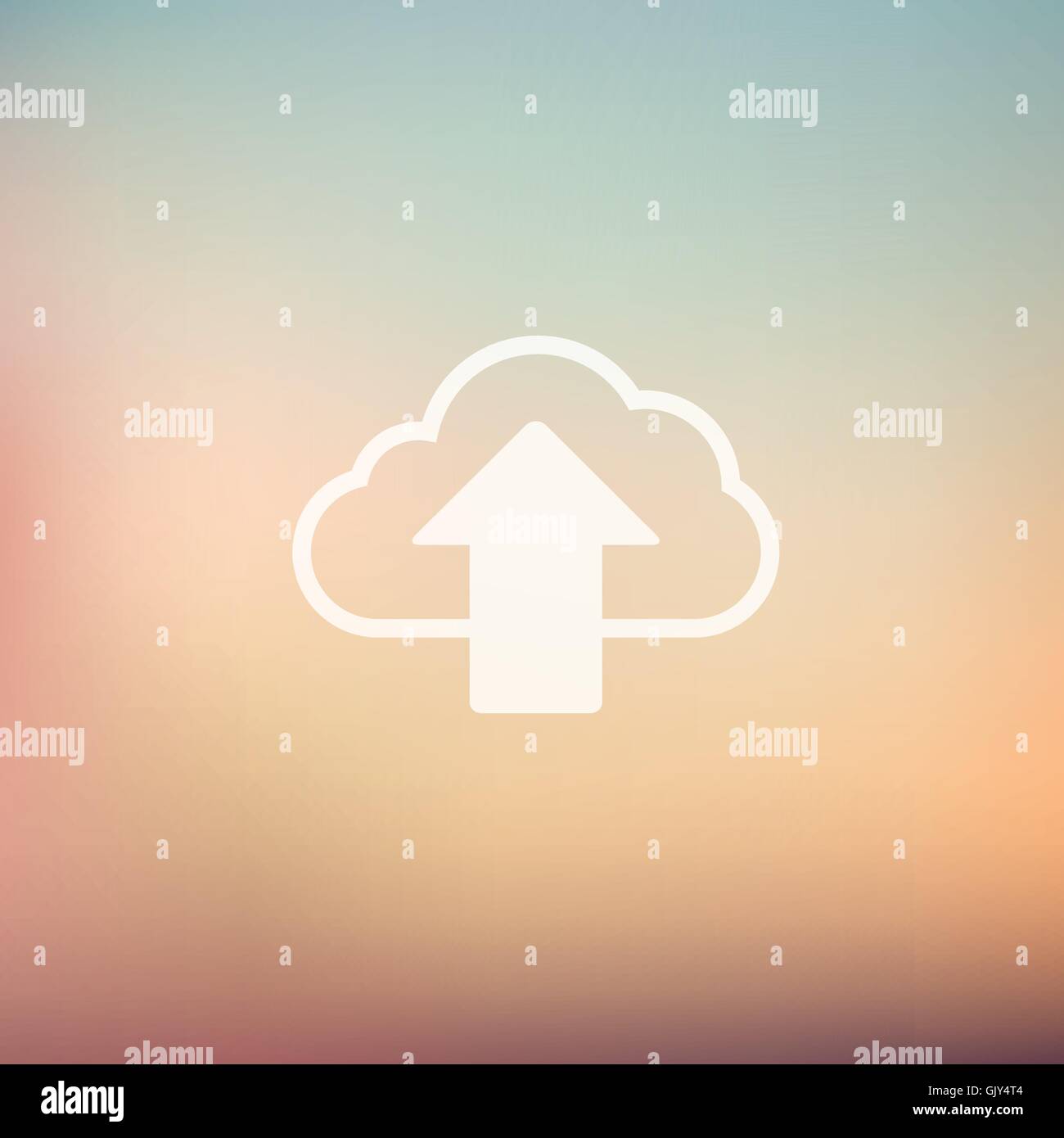 Upload download in cloud Stock Vector Images - Alamy