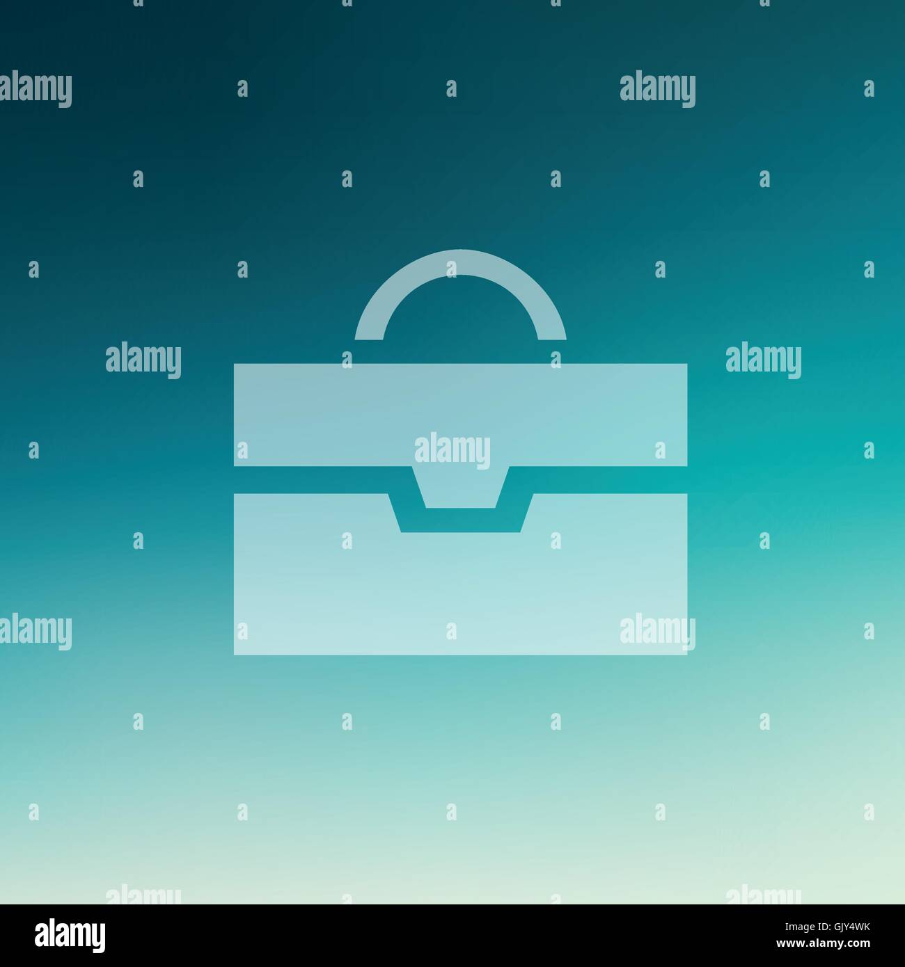 Briefcase icon portfolio symbol flat Stock Vector Images - Alamy