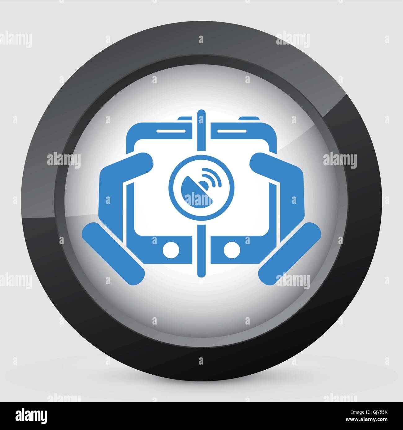 Mobile connection icon Stock Vector Image & Art - Alamy