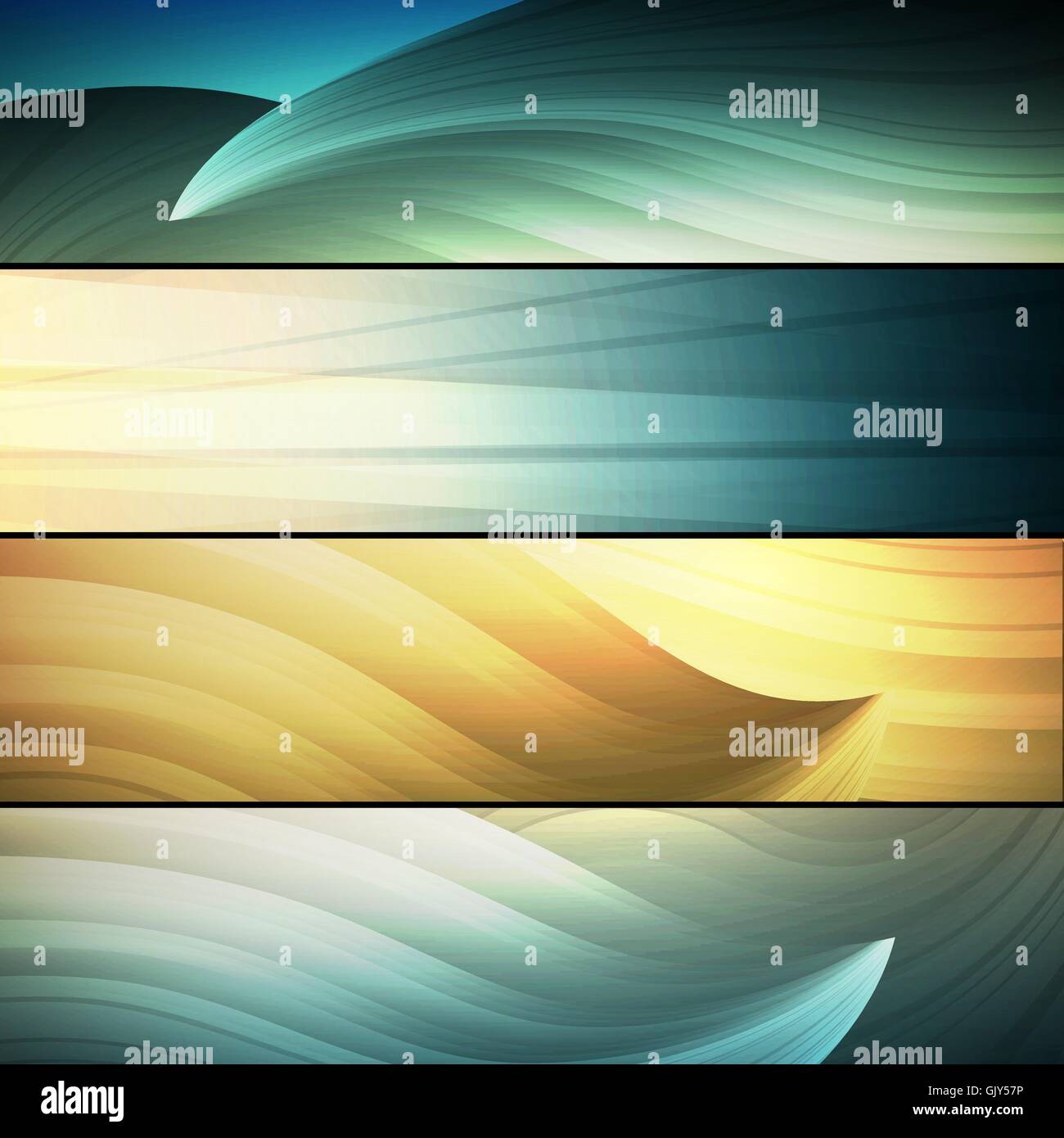 set of abstract frames Stock Vector Image & Art - Alamy
