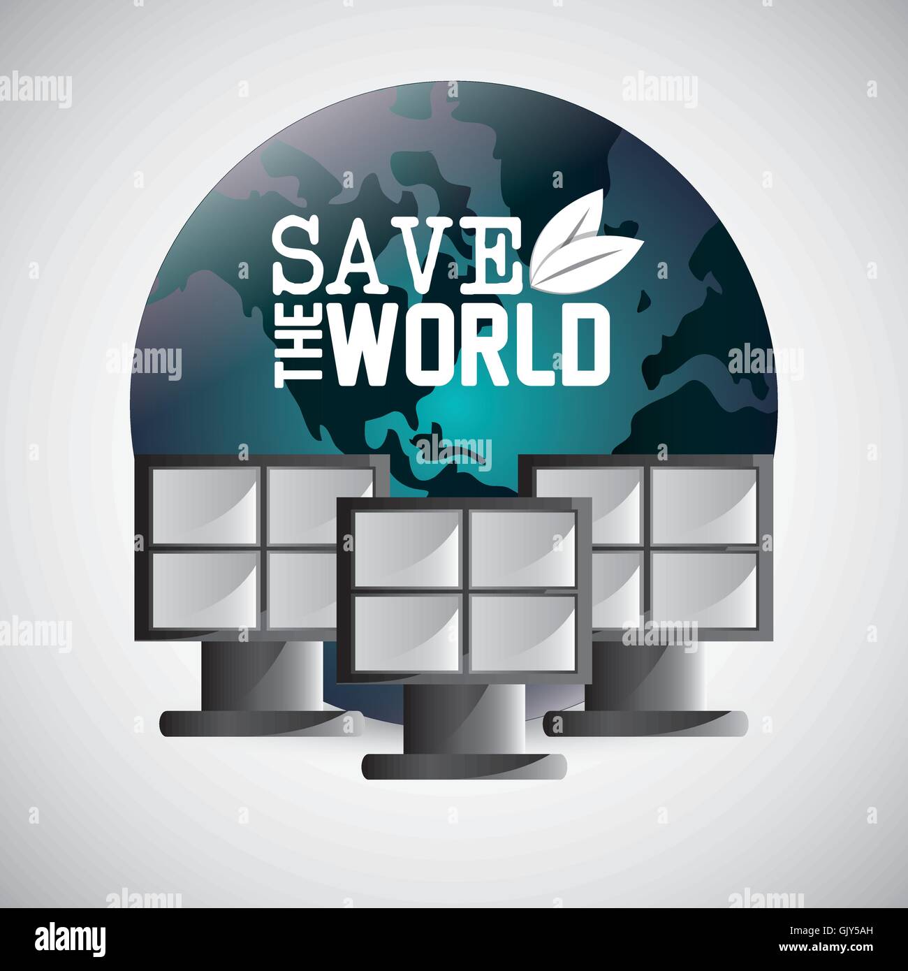 Save world design Stock Vector Image & Art - Alamy