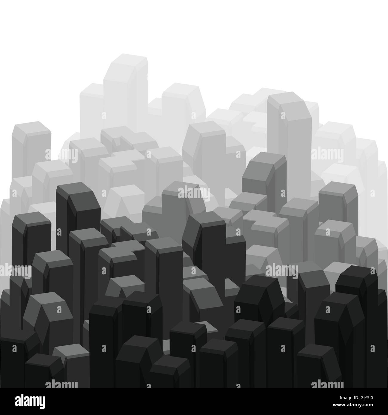 Abstract building black background Stock Vector Images - Alamy