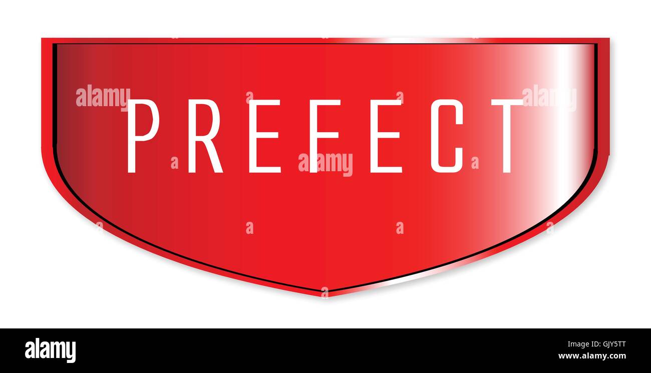 Prefect Badge Stock Vector Image & Art - Alamy