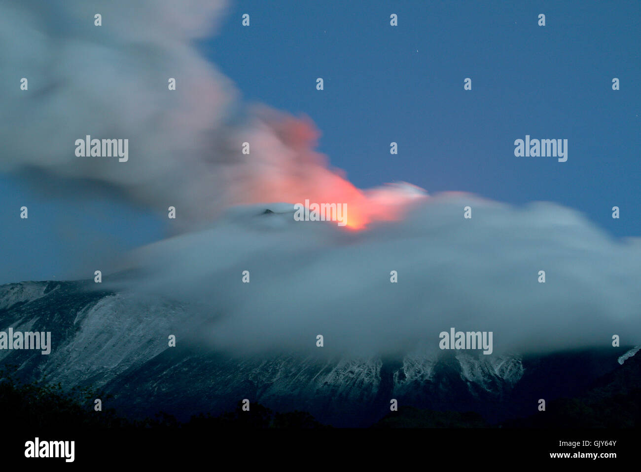 Mount Etna, Europe's highest active volcano, erupts on the southern ...