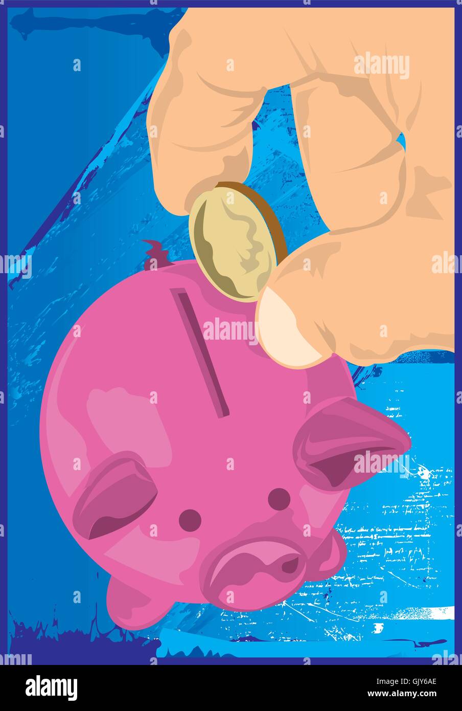 Slot bank Stock Vector Images - Alamy