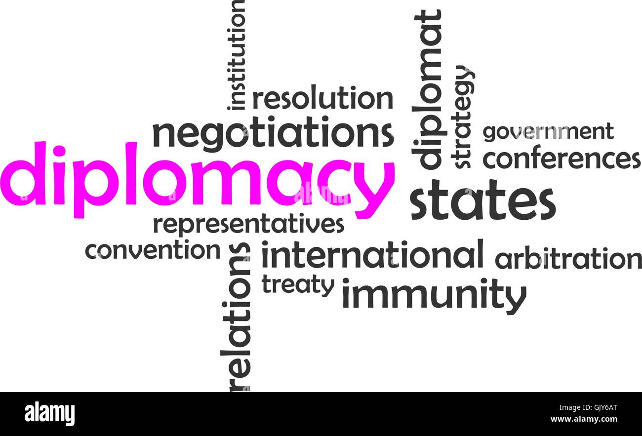 Diplomacy hi-res stock photography and images - Alamy