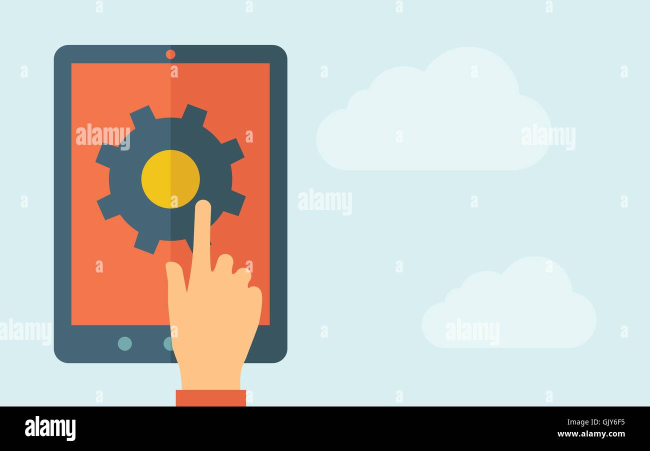 Screen rotate sign hi-res stock photography and images - Alamy