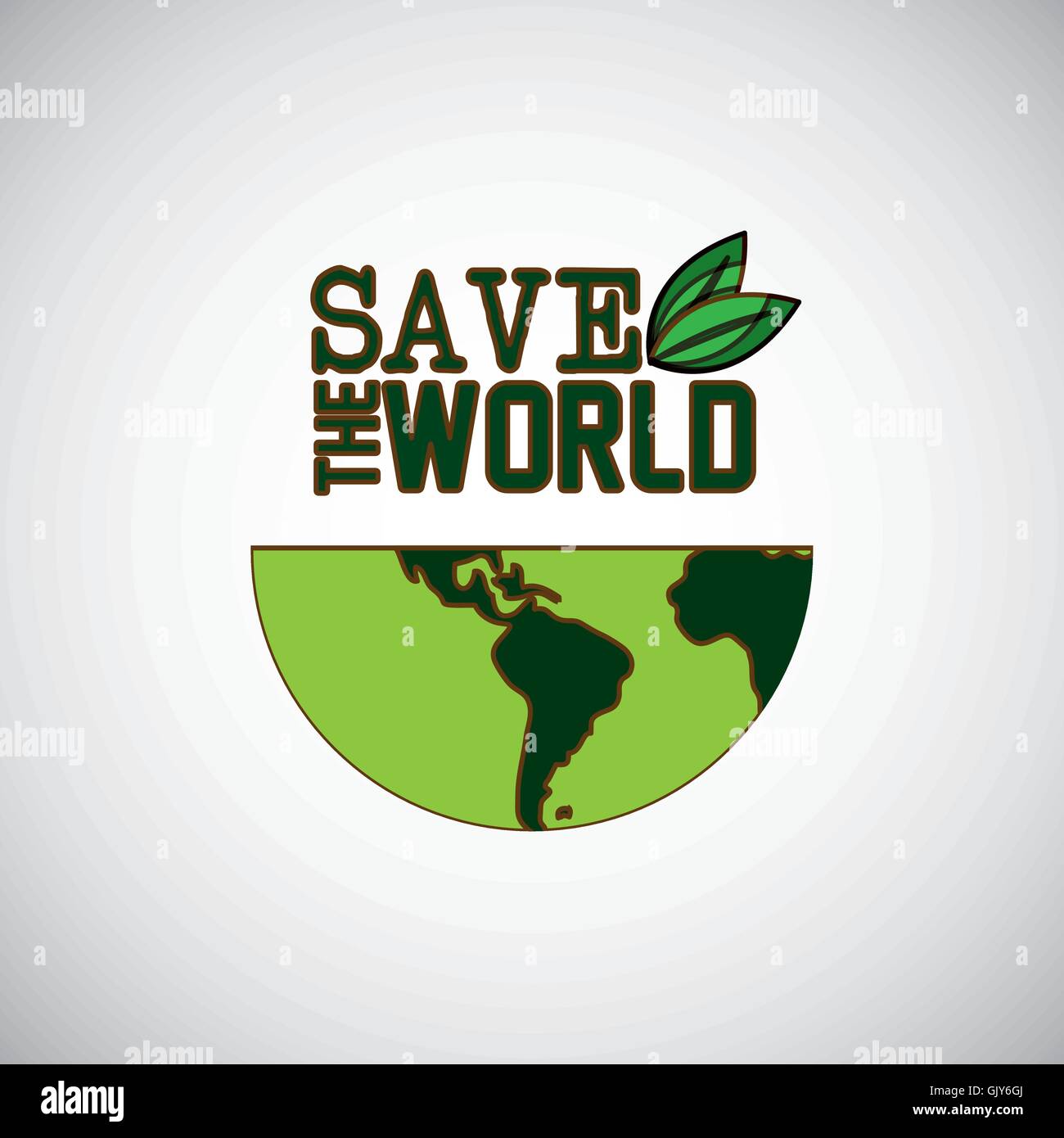 Save world design Stock Vector Image & Art - Alamy