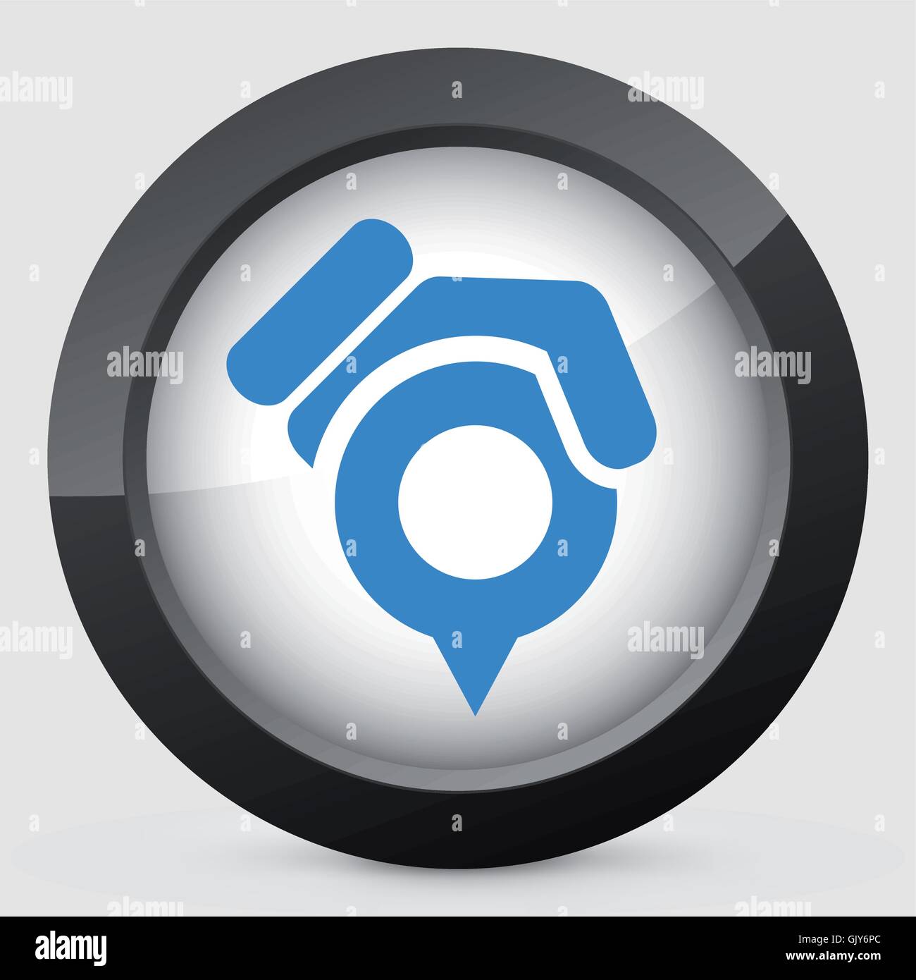 position-pointer-icon-stock-vector-image-art-alamy