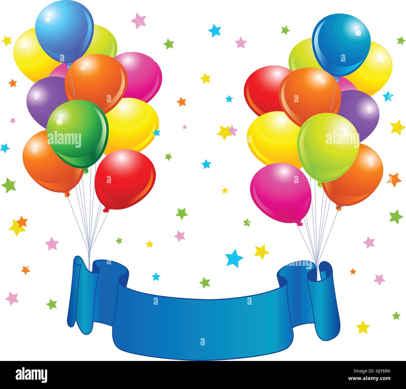 Birthday party clipart hi-res stock photography and images - Alamy