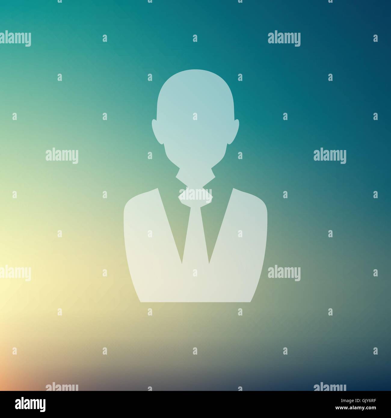 Businessman in flat style icon Stock Vector Image & Art - Alamy