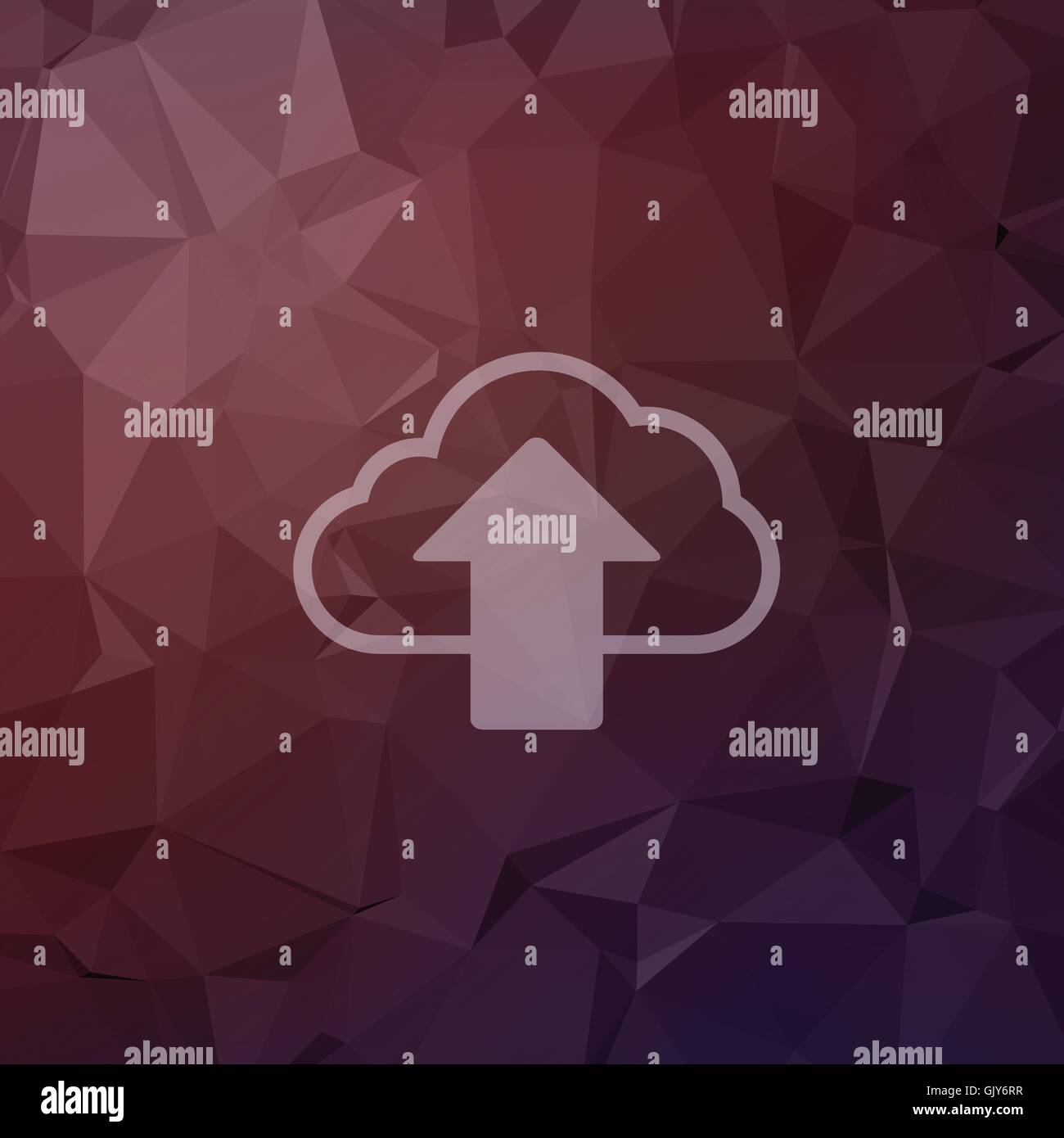 Network drive flat white Stock Vector Images - Alamy