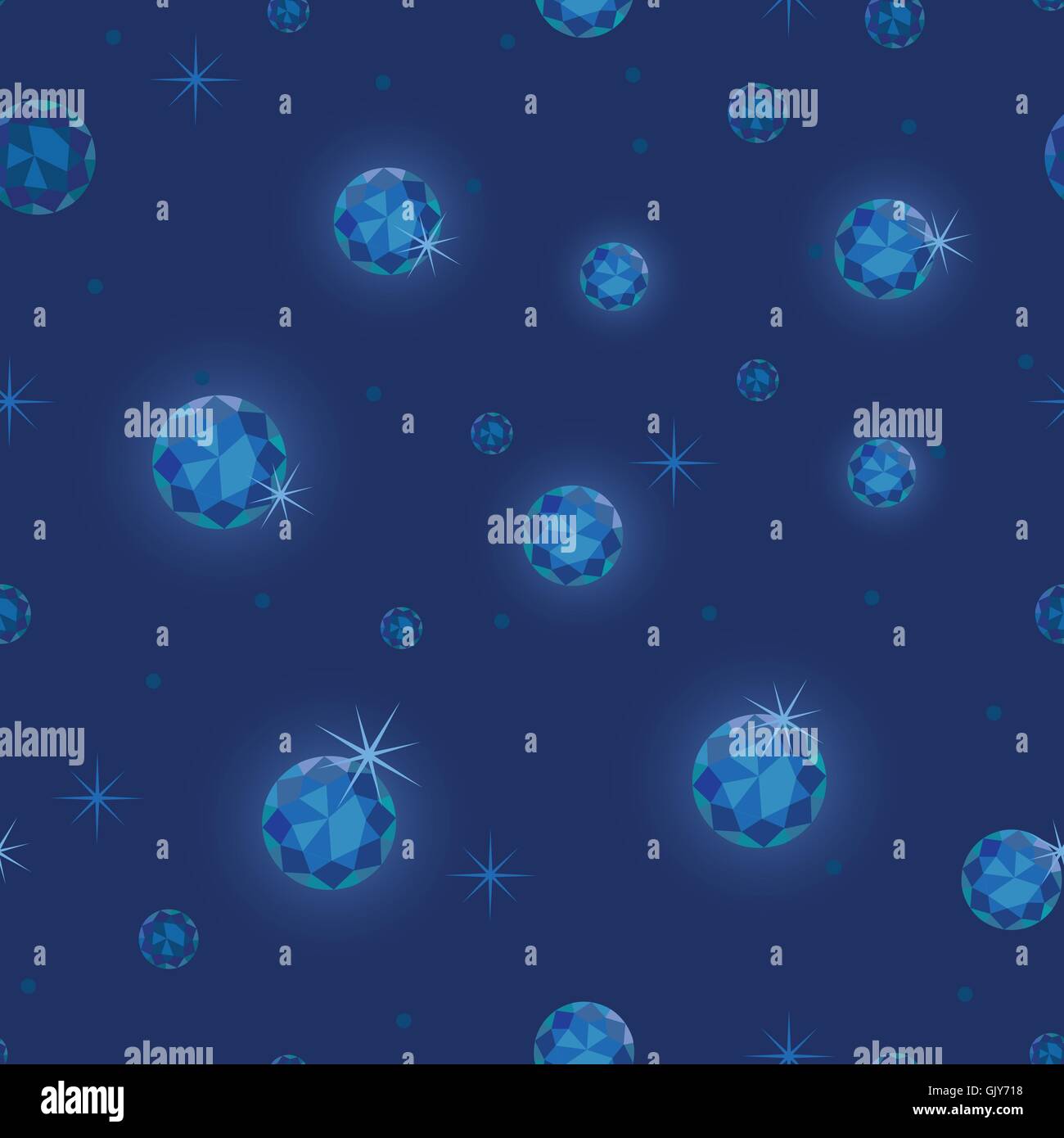 Diamond stars seamless pattern background Stock Vector Image & Art - Alamy