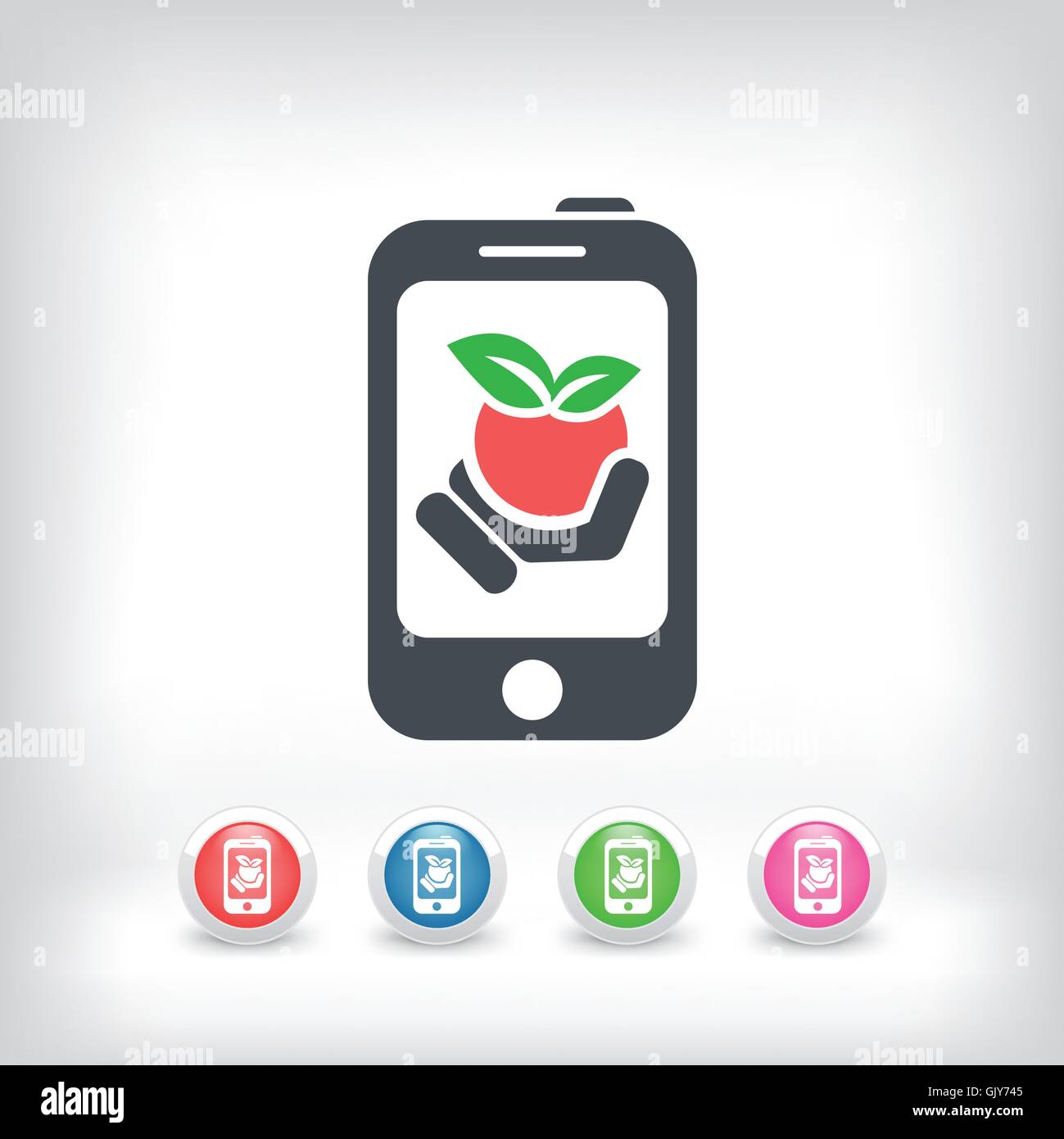 Farm contact icon Stock Vector Images - Alamy