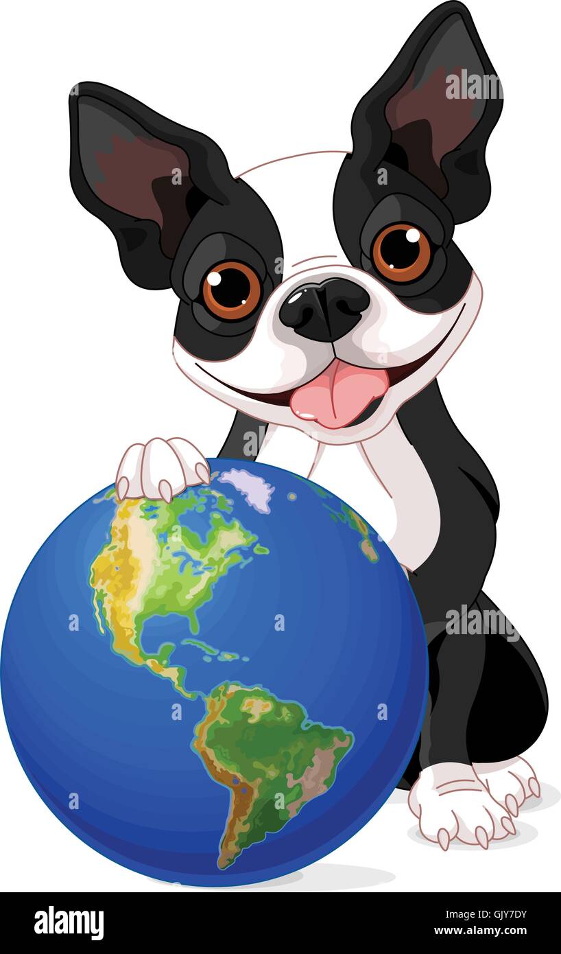 Save the puppy Stock Vector Images - Alamy