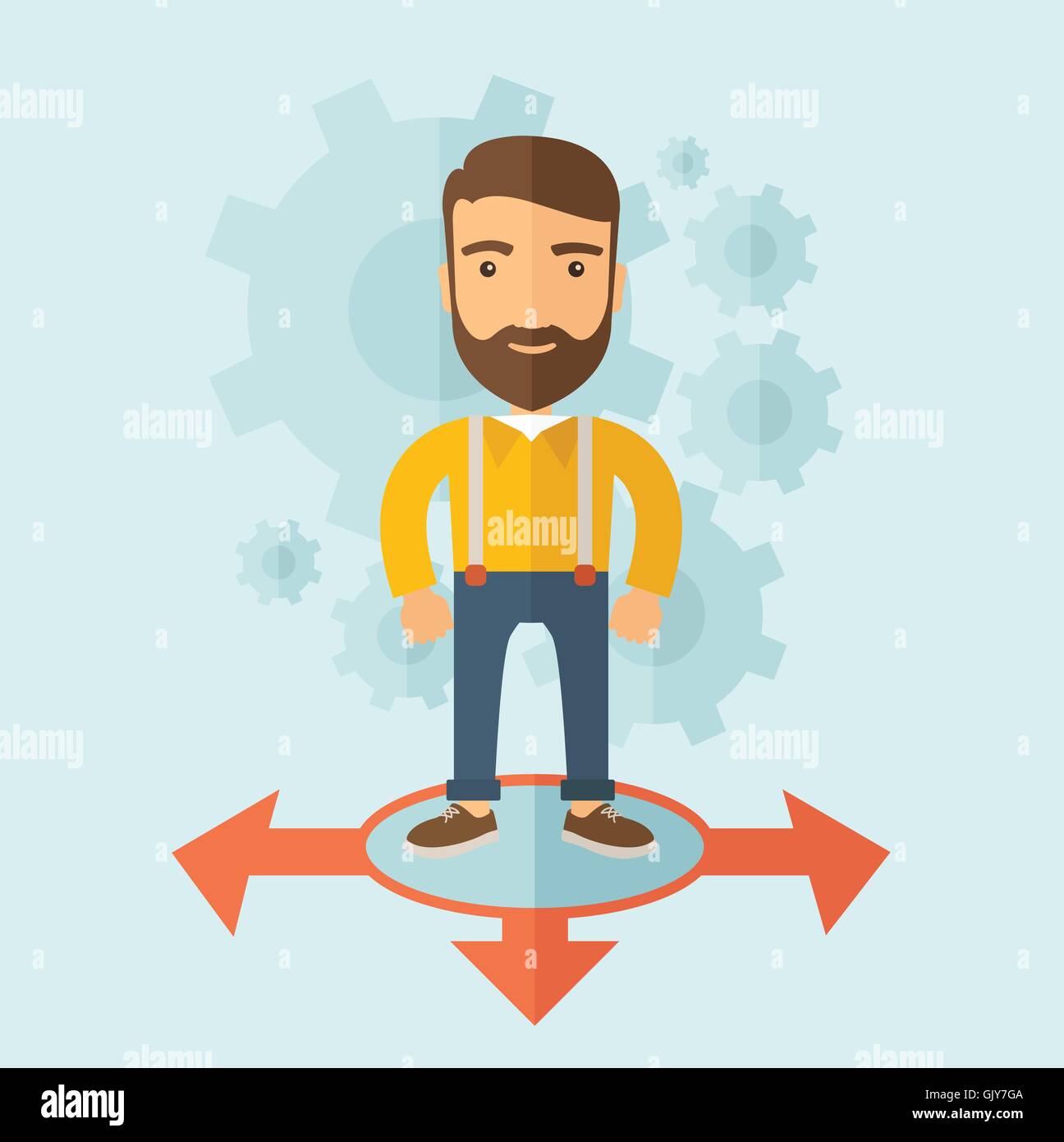 Standing left leg Stock Vector Images - Alamy