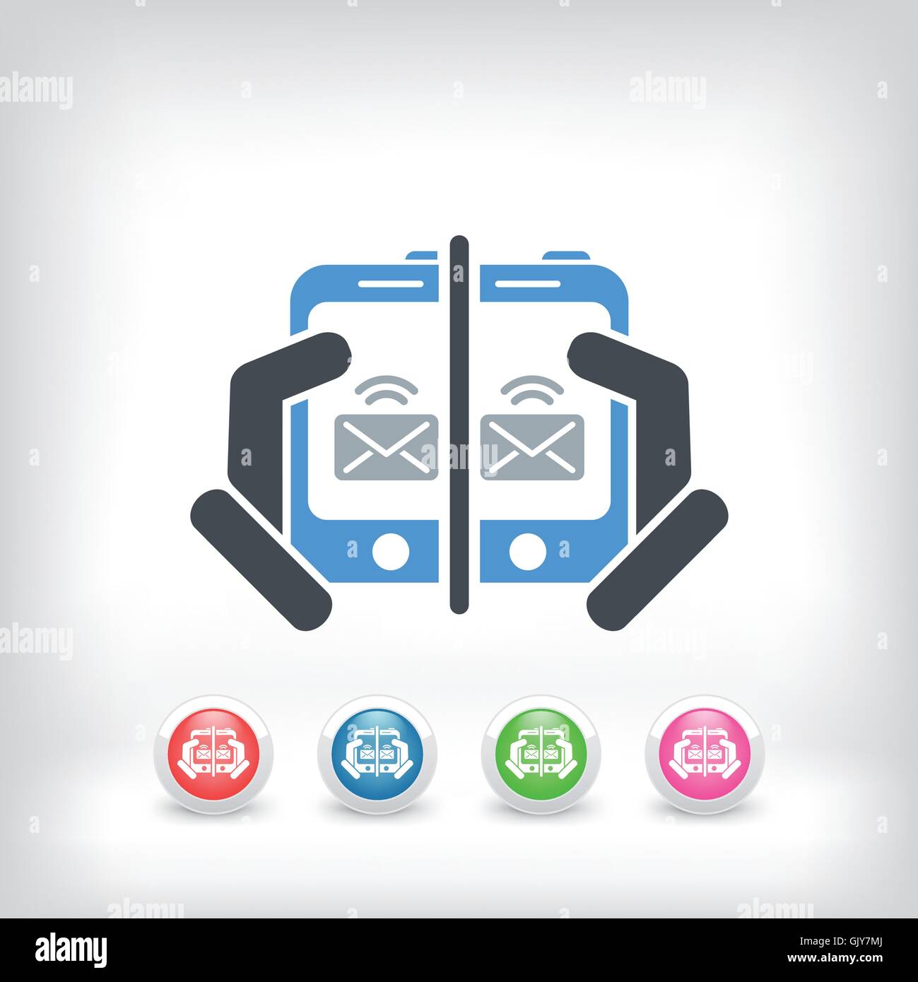 Web message icon Stock Vector Image & Art - Alamy