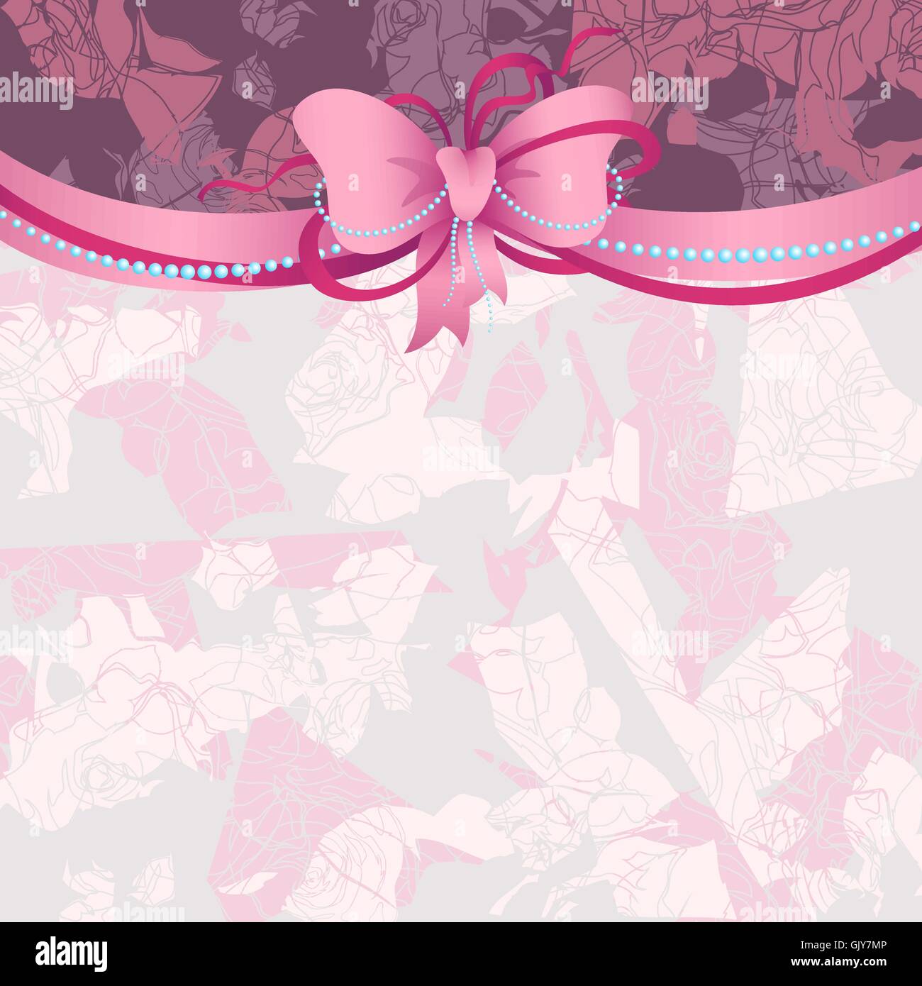 background with bow Stock Vector Image & Art - Alamy