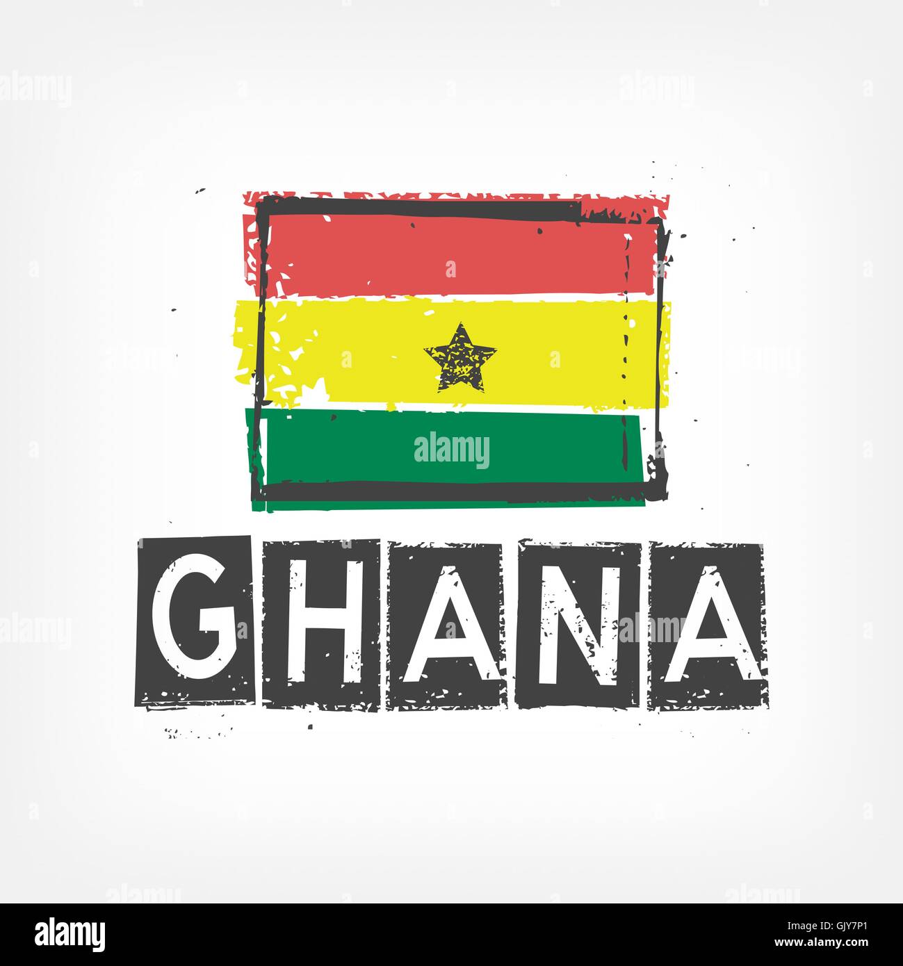 Ghana stamp hi-res stock photography and images - Alamy