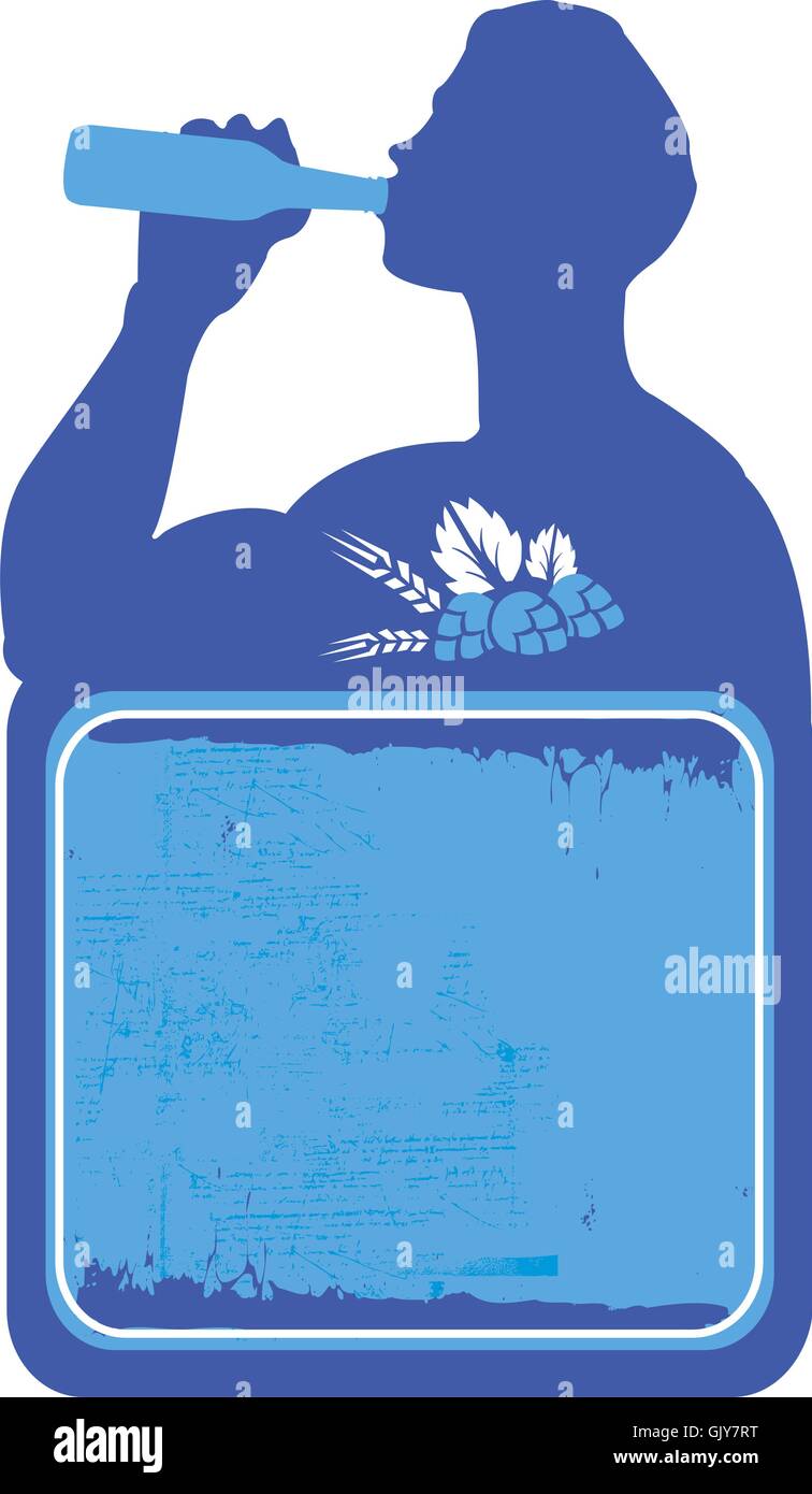 Beer Drinking Logo Stock Vector Image & Art - Alamy