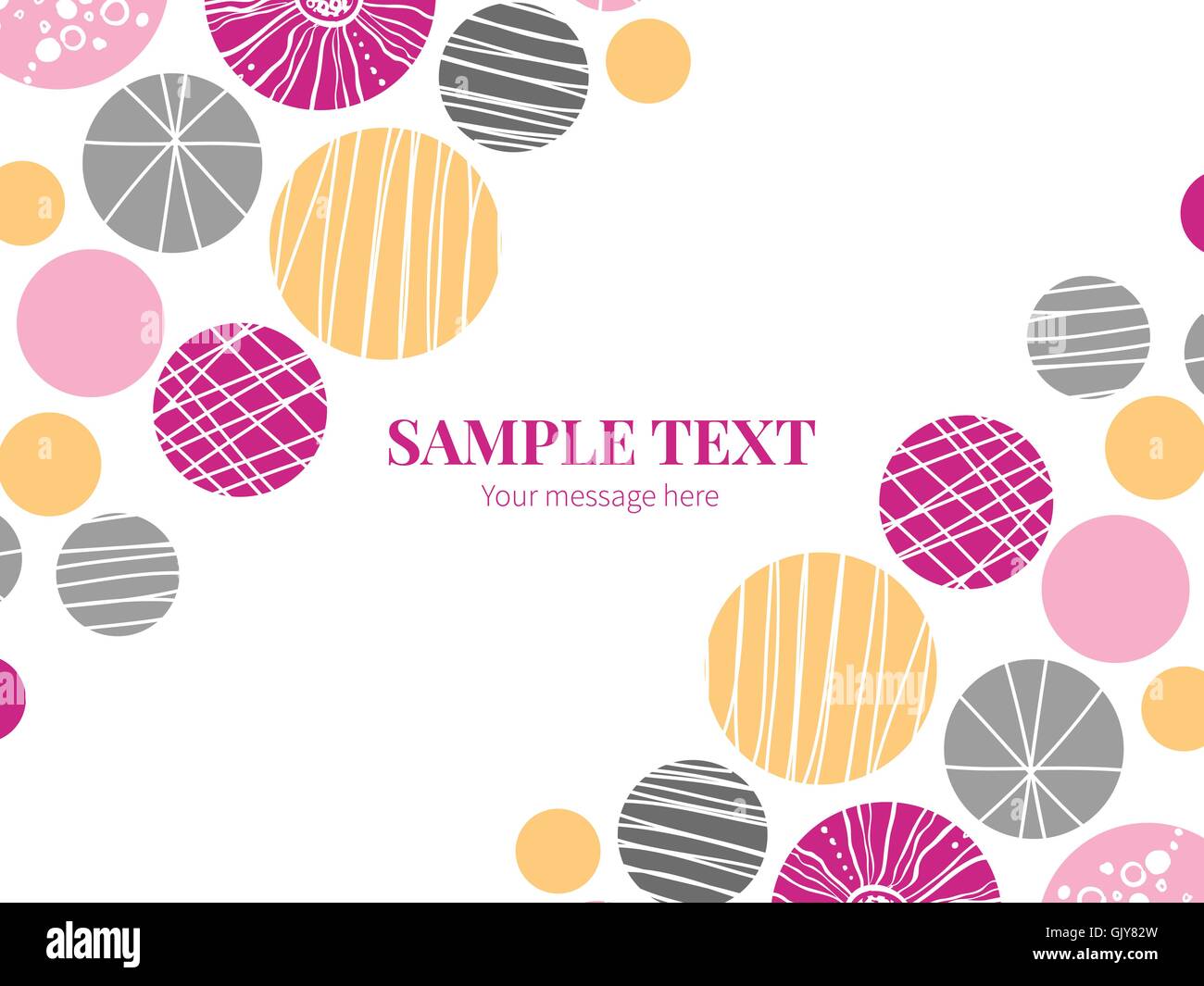 Bubbles Border Corner