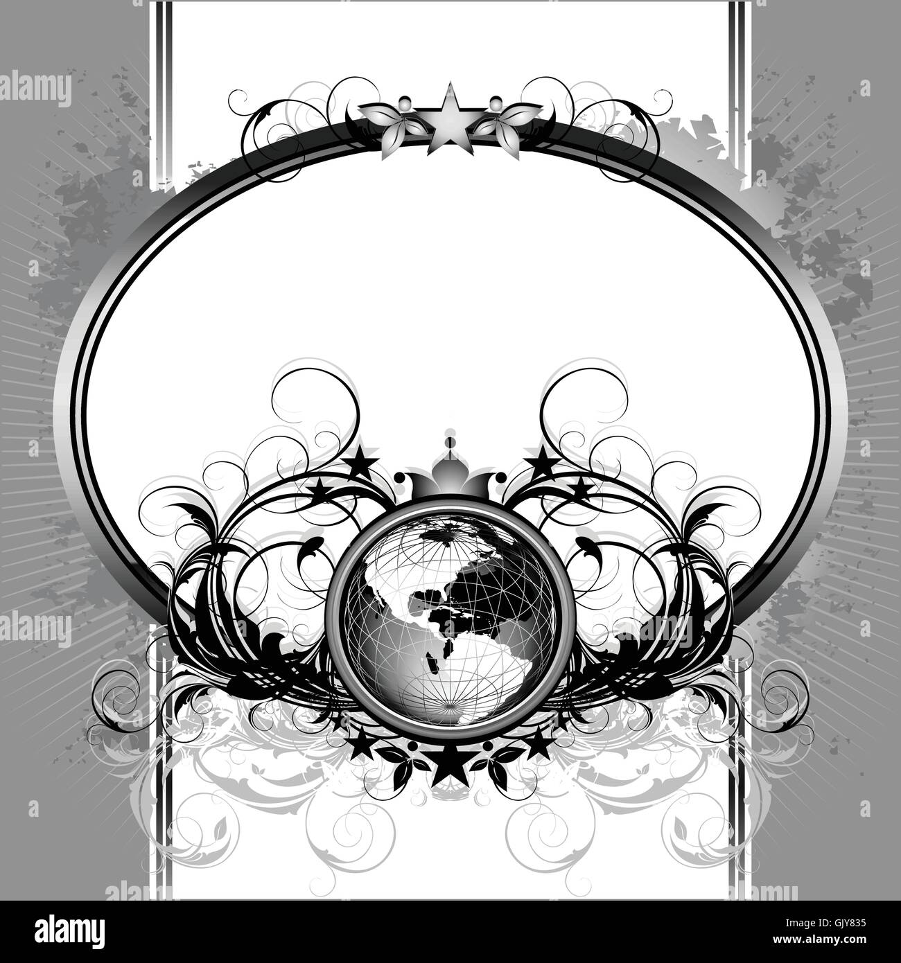 Medieval cartography Stock Vector Images - Alamy