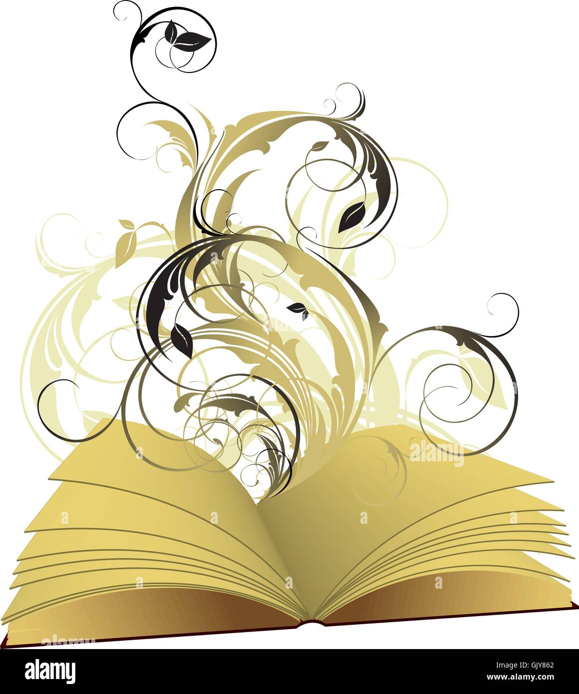 Book binding cover Stock Vector Images - Alamy