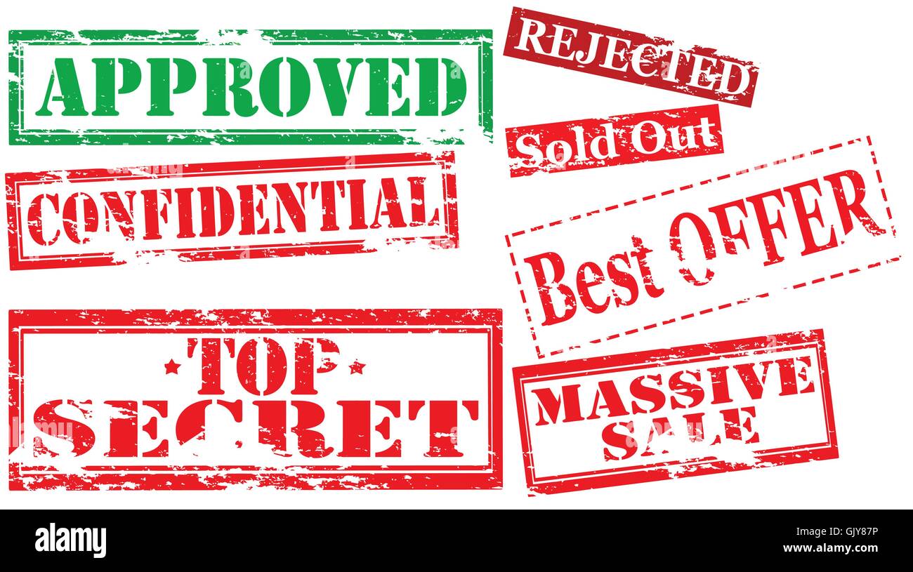 Rejected take off Stock Vector Images - Alamy