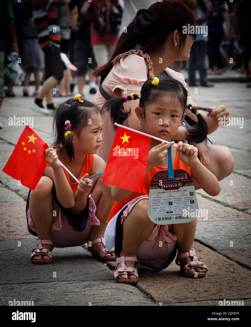 Two Little Chinese Girls