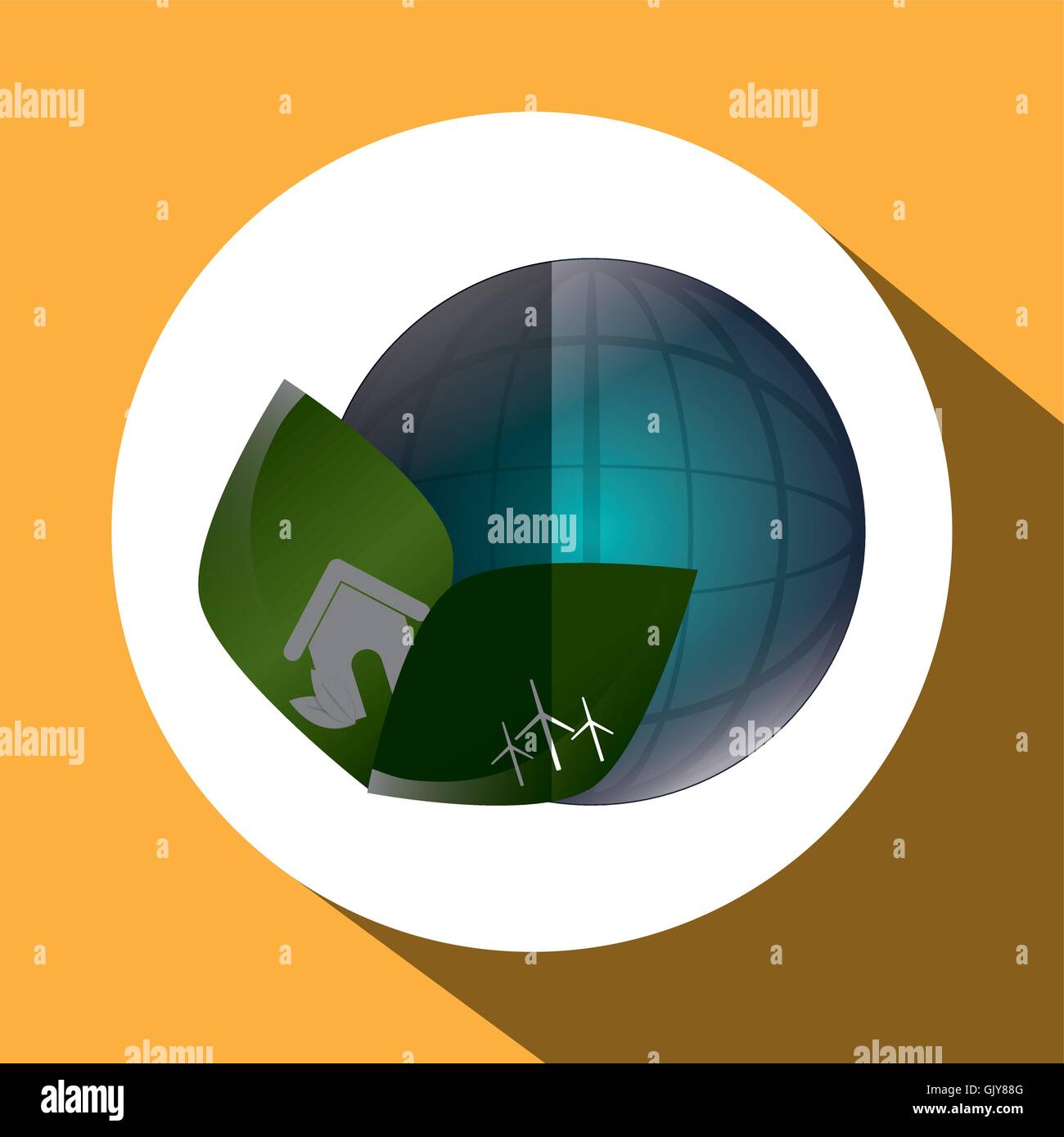 Save world design, vector illustration Stock Vector Image & Art - Alamy