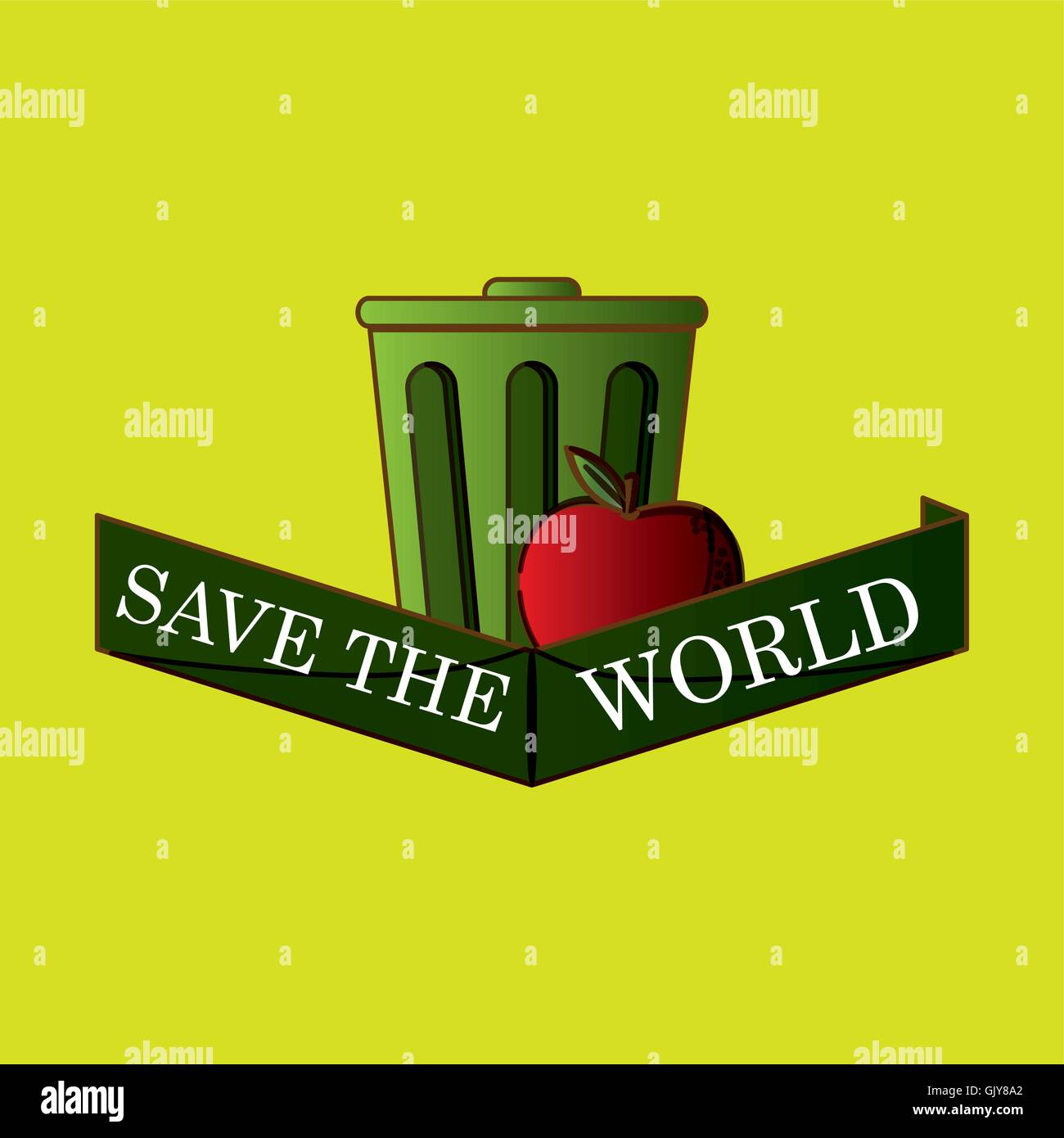 Save world design, vector illustration Stock Vector Image & Art - Alamy