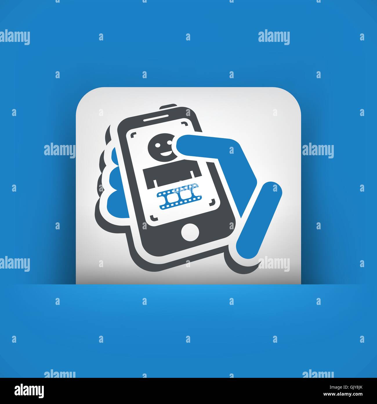 Laptop camera mobile phone Stock Vector Images - Alamy