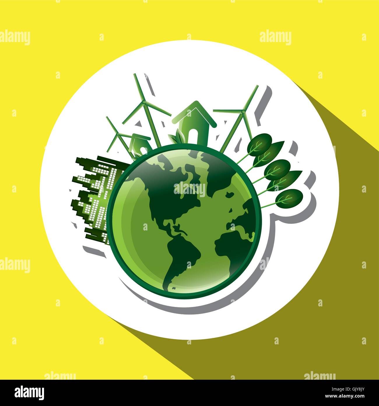Save world design, vector illustration Stock Vector Image & Art - Alamy