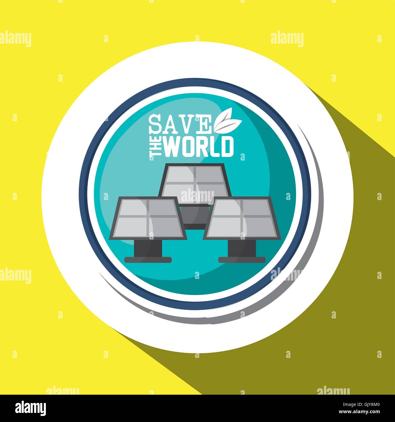 Save world design, vector illustration Stock Vector Image & Art - Alamy