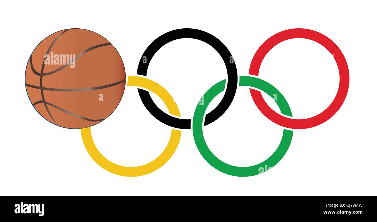 Green olympic rings hi-res stock photography and images - Alamy